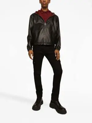 Dolce & Gabbana Reversible Hooded Jacket - Red