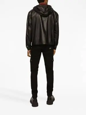 Dolce & Gabbana Reversible Hooded Jacket - Red