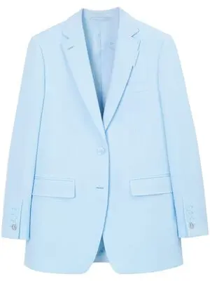 Burberry Single-breasted Wool Blazer