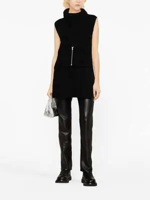 JIL SANDER Roll-neck Wool Top