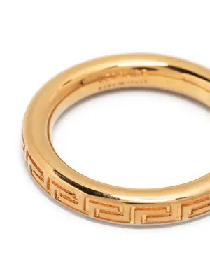 Versace Greek Key Band Ring