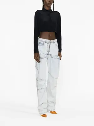 ALMAZ Hybrid Straight-leg Jeans