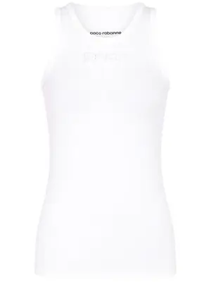 Paco Rabanne Logo Camis Tanks For Women