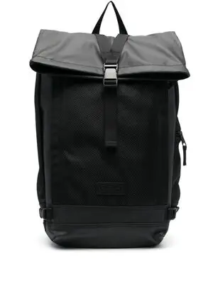 EASTPAK Tecum Logo-patch Backpack - Black