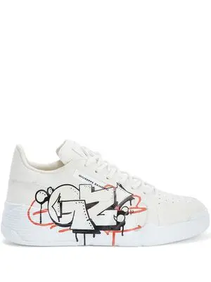 GIUSEPPE ZANOTTI Talon Graphic-print Sneakers - White