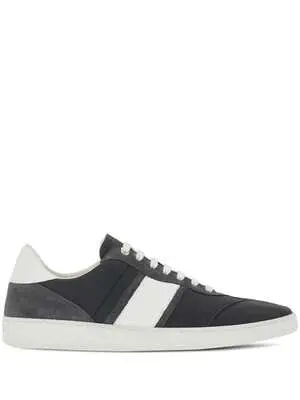 FERRAGAMO Logo-embossed Leather Sneakers