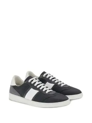 FERRAGAMO Logo-embossed Leather Sneakers