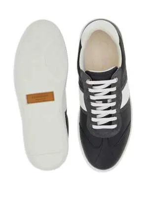FERRAGAMO Logo-embossed Leather Sneakers