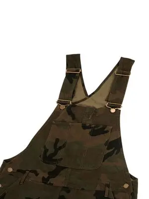 Supreme X Louis Vuitton Camouflage Print Overalls