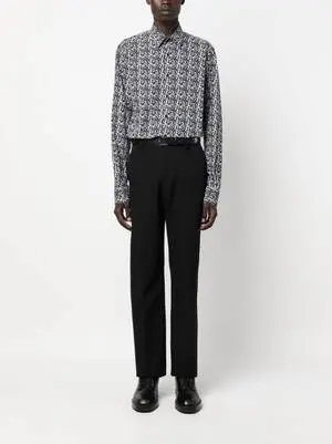 Karl Lagerfeld Abstract-pattern Long-sleeve Shirt
