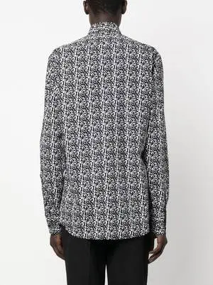 Karl Lagerfeld Abstract-pattern Long-sleeve Shirt