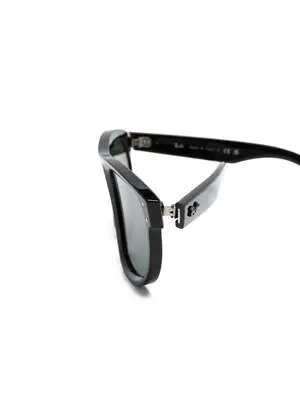 Ray-ban Boyfriend Reverse Square-frame Sunglasses - Black