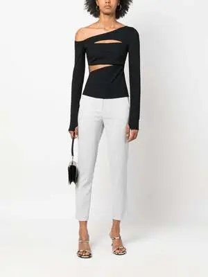 Patrizia Pepe High-waisted Cigarette Pants