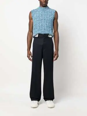 Palm Angels Sartorial Tape Cotton Chino Trousers