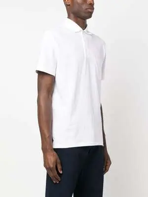 Polo Ralph Lauren Embroidered-logo Short-sleeve Polo Shirt - White