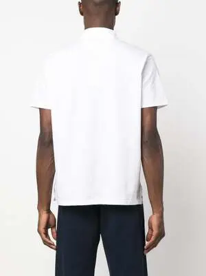 Polo Ralph Lauren Embroidered-logo Short-sleeve Polo Shirt - White