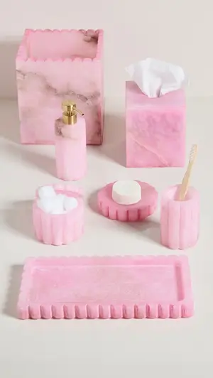 KASSATEX X Stone Tissue Holder - Pink