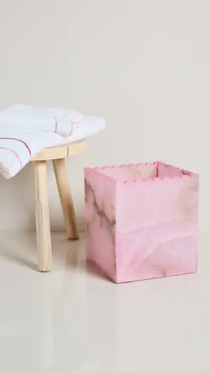 KASSATEX X Marble Waste Basket - Pink