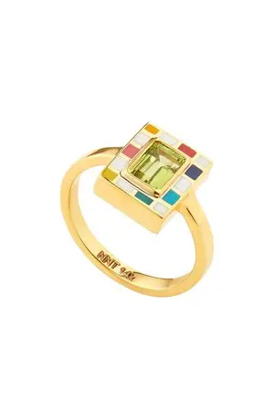 NEVERNOT Let's Play Mini Chess Ring - Green