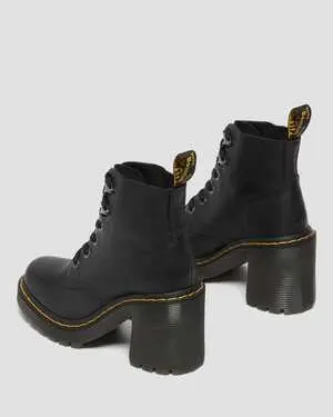 Dr. Martens Jesy Sendal Leather Lace-up Boots