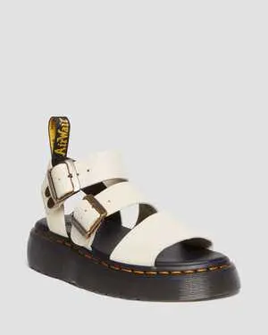 Dr. Martens Gryphon Pisa Leather Platform Sandals