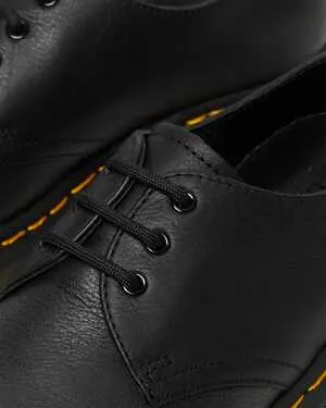 Dr. Martens 1461 Virginia Leather Oxford Shoes - Black