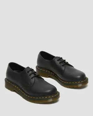 Dr. Martens 1461 Virginia Leather Oxford Shoes - Black