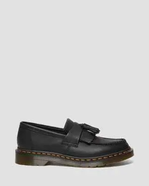 Dr. Martens Adrian Virginia Leather Tassel Loafers - Black