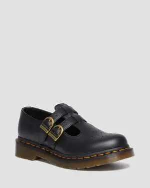 Dr. Martens Vegan 8065 Felix Mary Jane Shoes - Black