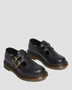 Dr. Martens Vegan 8065 Felix Mary Jane Shoes - Black