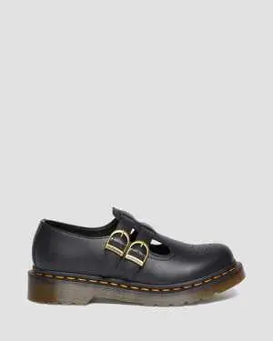 Dr. Martens Vegan 8065 Felix Mary Jane Shoes - Black