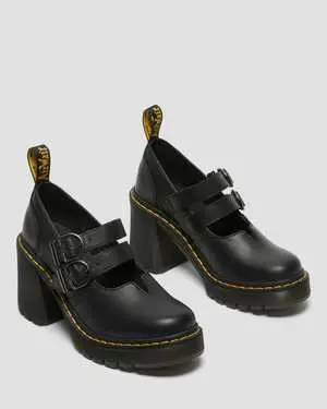 Dr. Martens Eviee Sendal Leather Heeled Shoes