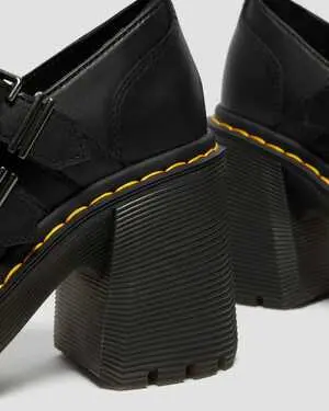 Dr. Martens Eviee Sendal Leather Heeled Shoes