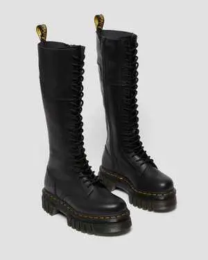Dr. Martens Audrick Leather Knee High Platform Boots