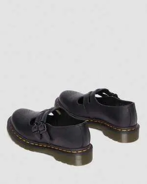 Dr. Martens 8065 Virginia Leather Mary Jane Shoes - Black