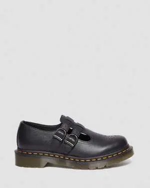 Dr. Martens 8065 Virginia Leather Mary Jane Shoes - Black