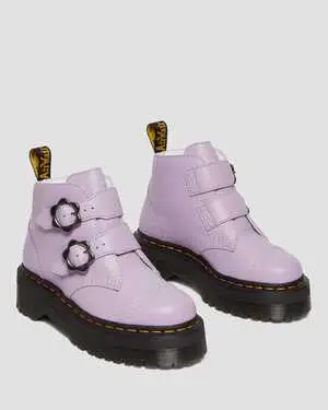Dr. Martens Devon Leather Platform Boots