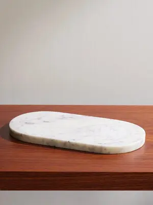 SOHO HOME Astell Large Marble Serving Board - White
