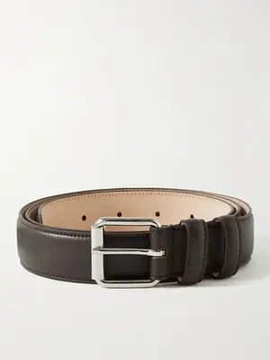 A.p.c. Paris Leather Belt - Brown