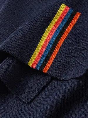 Paul Smith Artist Stripe Wool Scarf