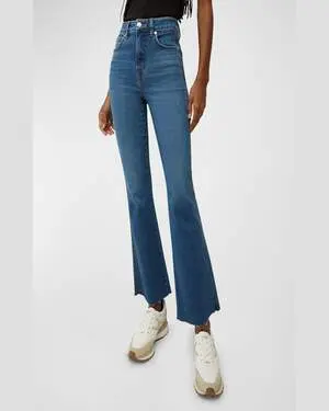 Veronica Beard Carson Ankle Flare Jeans
