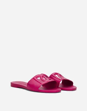 Dolce & Gabbana Beach Slides - Fuchsia
