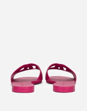 Dolce & Gabbana Beach Slides - Fuchsia