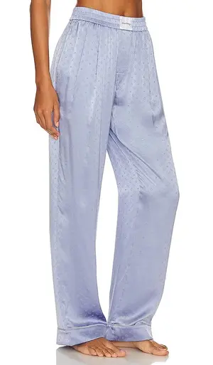 Alexander Wang Pajama Pants In Blue