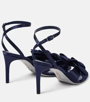 Rene Caovilla Bow-detail Embellished Pumps