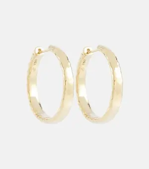 OCTAVIA ELIZABETH Jumbo Yana 18kt Hoop Earrings - Gold