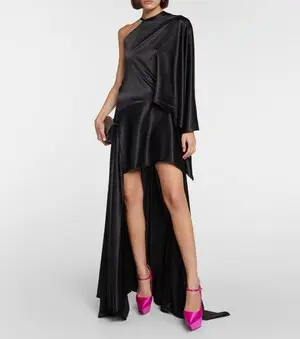 Amina Muaddi Yigit Platform Pumps - Pink