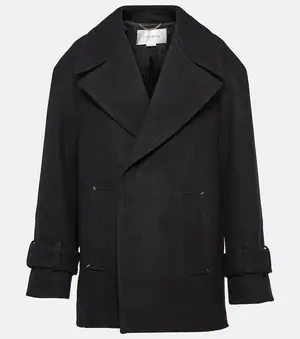 Victoria Beckham Wool-blend Pea Coat