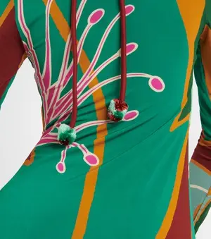 Johanna Ortiz Printed Maxi Dress