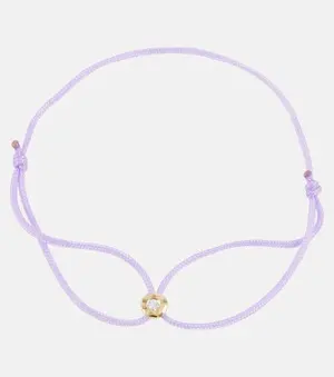 OCTAVIA ELIZABETH Parachute Nesting Gem Bracelet - Purple